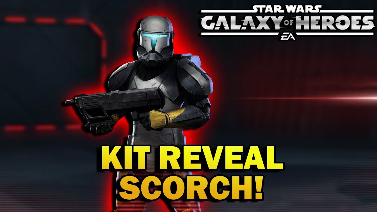 COMO DERROTAREMOS O NOVO TIME DO LV??? KIT REVEAL SCORCH! SWGOH - YouTube