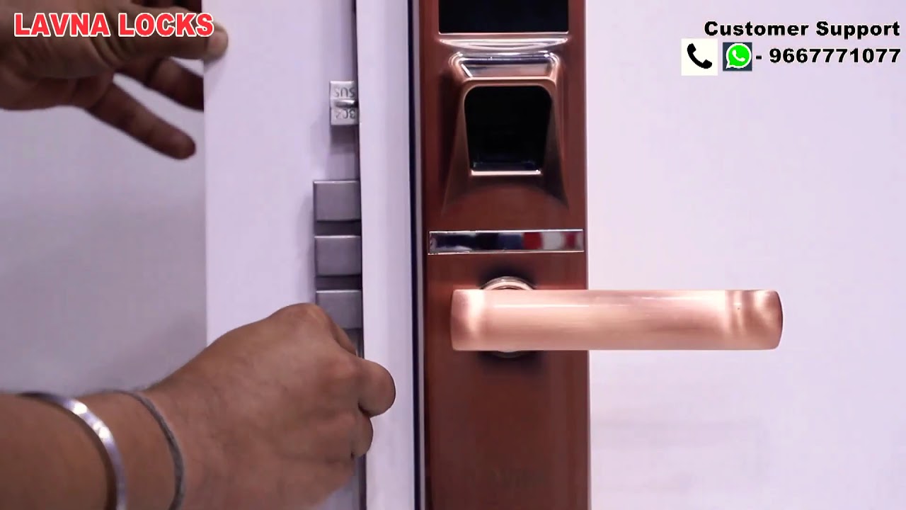 Lavna Digital Locks || L-A8 Lock Model Introduction - YouTube