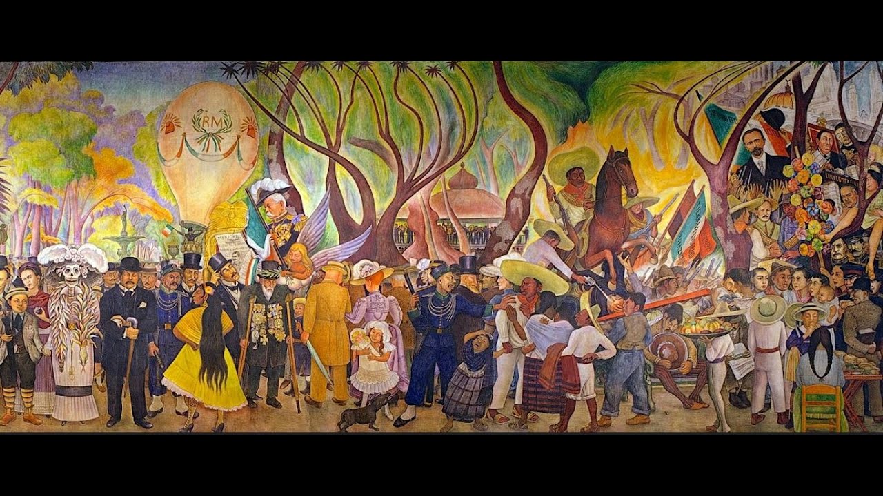 Murales De La Revolución Mexicana De Diego Rivera Esta Exposición