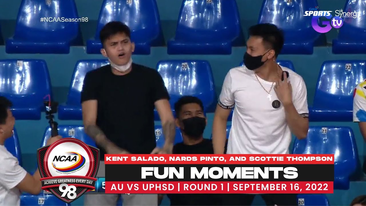 NCAA Season 98 | Scottie Thompson, Kent Salado, and Nards Pinto - YouTube