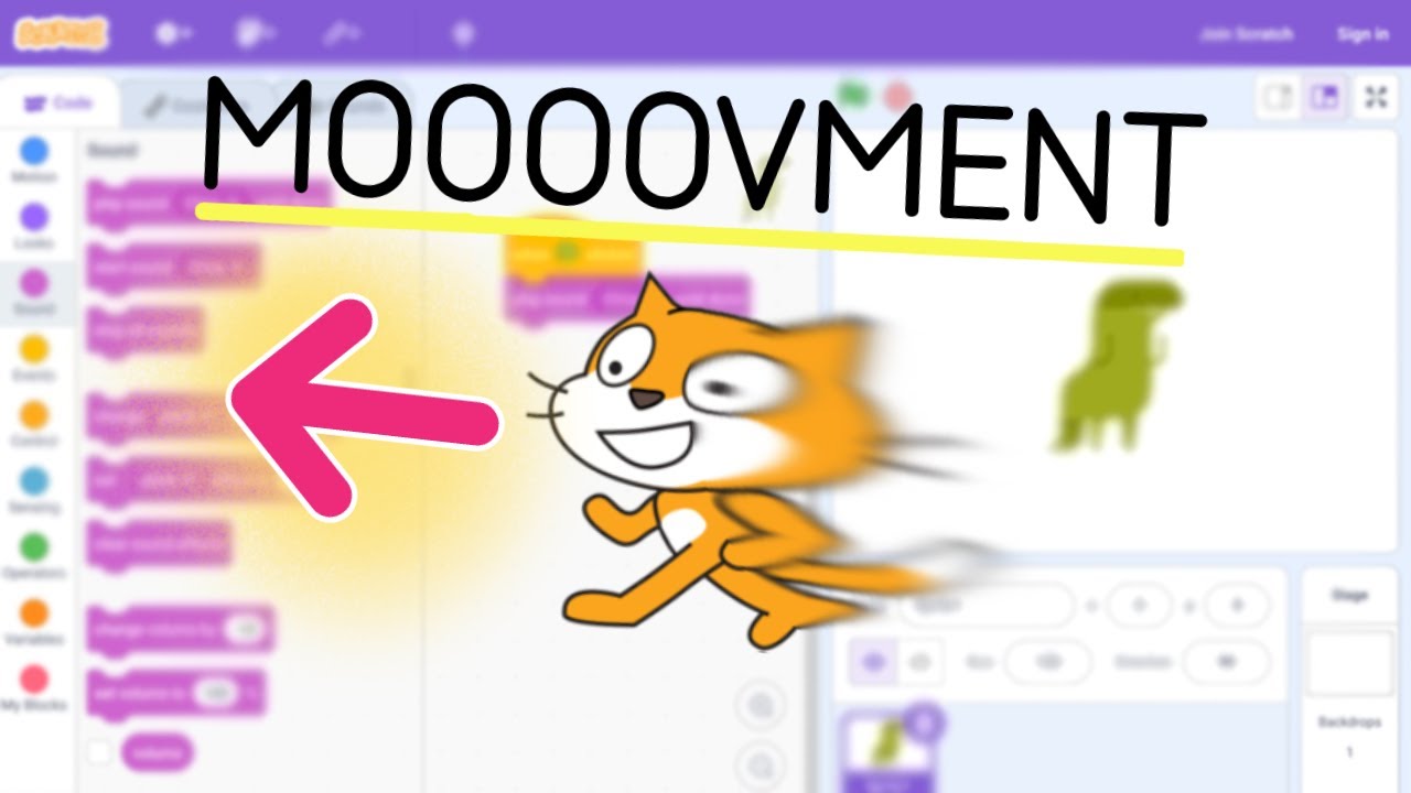 How to make movement in Scratch! - YouTube