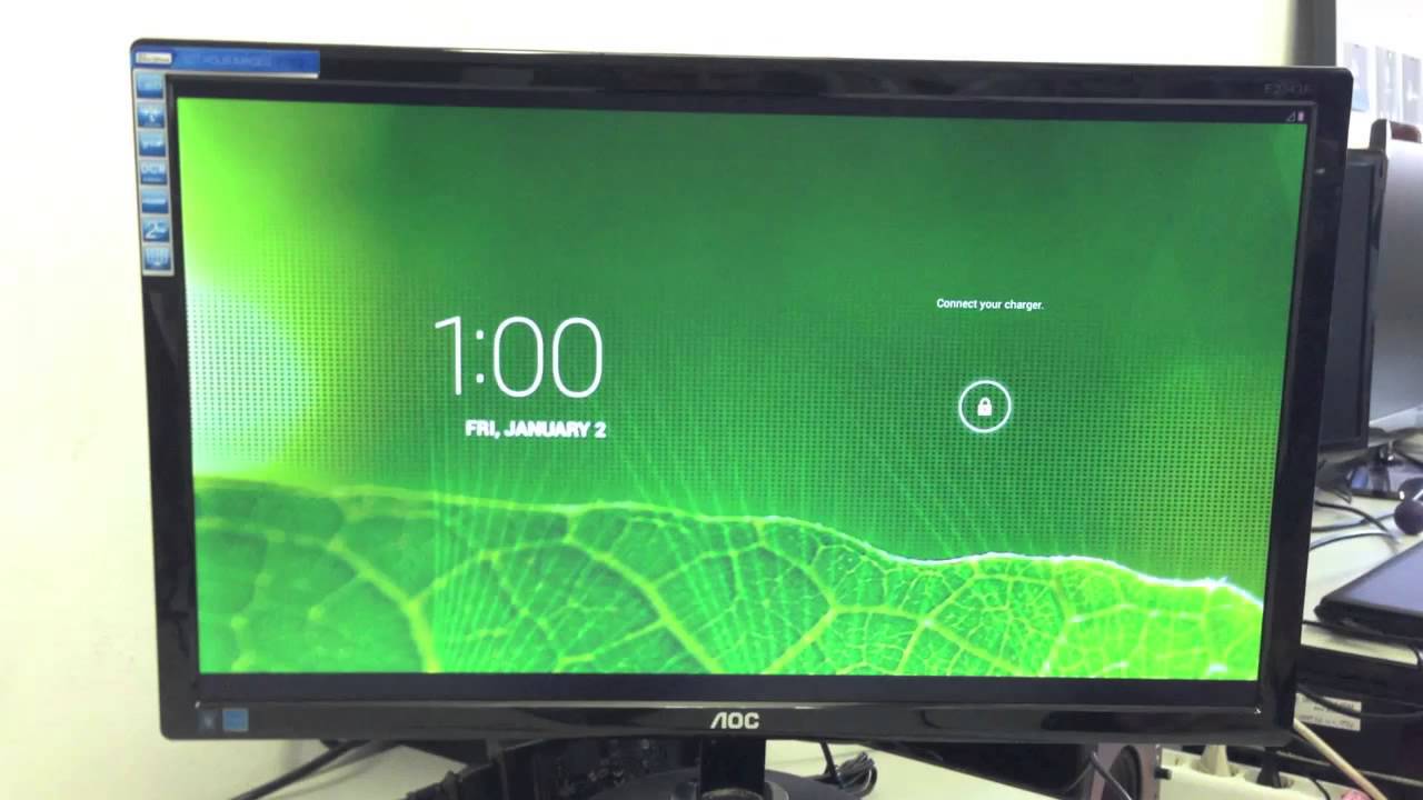 UDOO Dual Android 4.2.2 Boot - YouTube