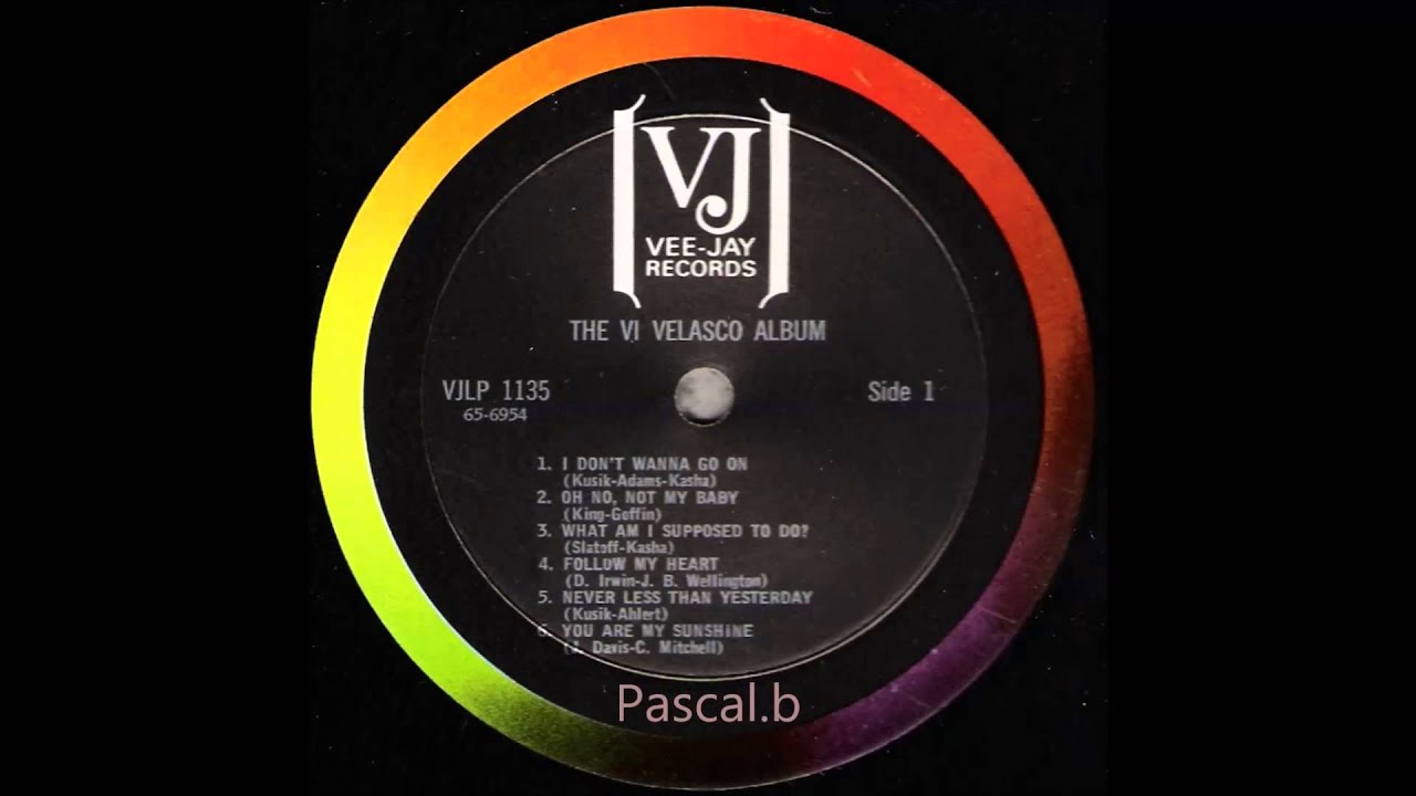 Vi Velasco - Oh no not my baby - YouTube