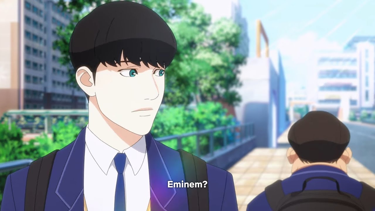 Eminem mentioned in anime - YouTube