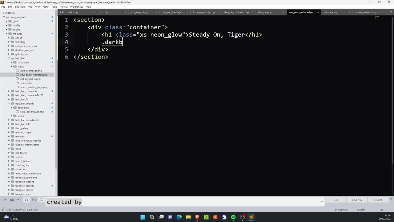 Live Coding Ahoy! Wrapping up the Help Bar pt 3 - YouTube