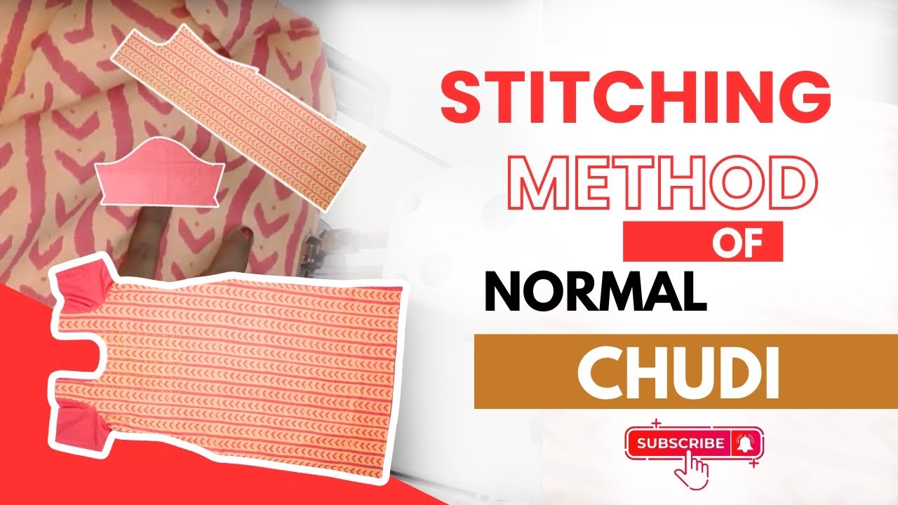 Stitching Method of Normal Chudi 😍🪡 | Tailoring CAD Software 💫 | FDYL ...