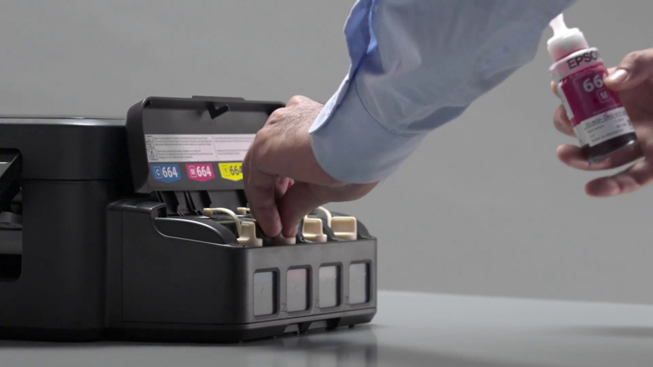 Epson Ecotank L375 - YouTube