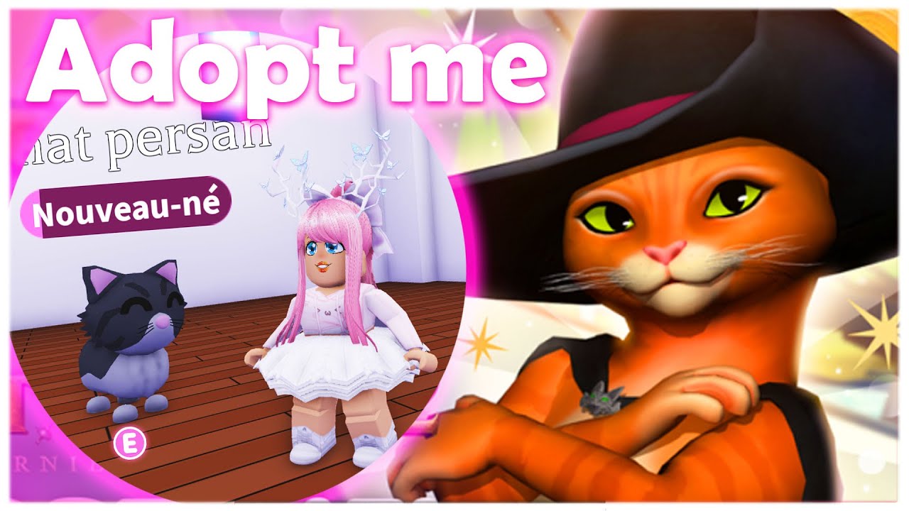 Avoir un chat gratuit en 20min - Adopt me Roblox - YouTube