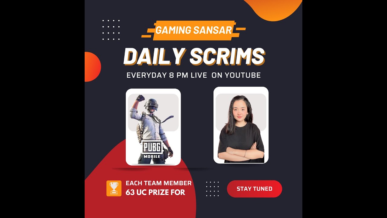 Win 63 UC prize for each team member | PUBG Daily Custom Room | Gaming ...