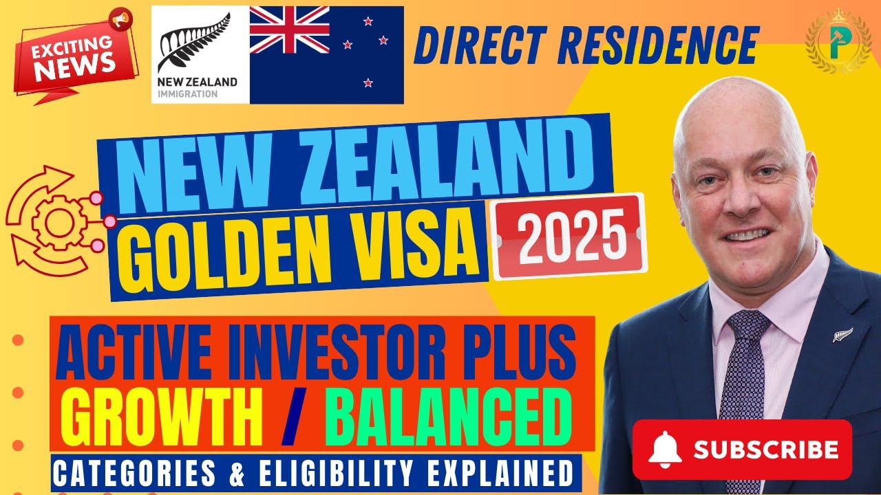 New Zealand Golden Visa Overhaul - New Zealand Active Investor Plus ...