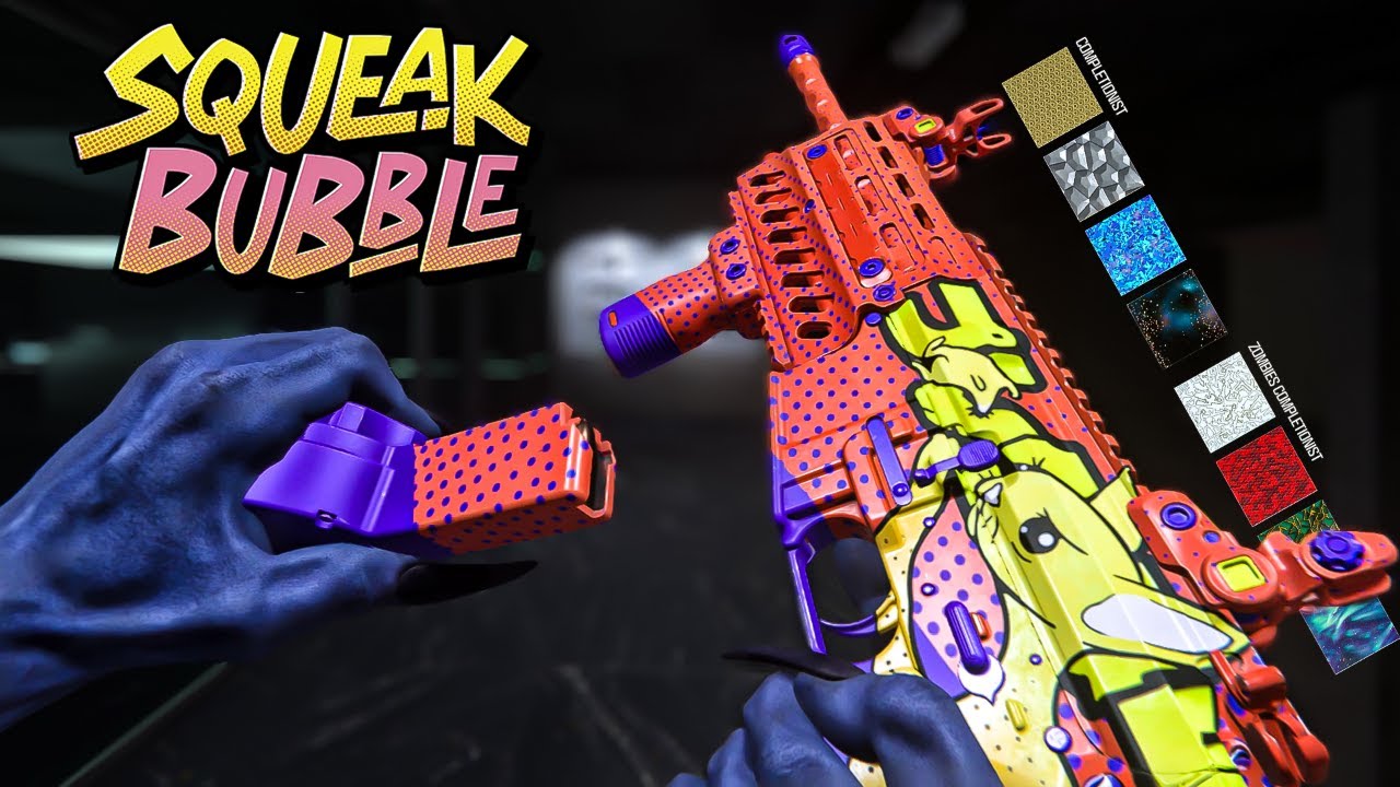 SQUEAK BUBBLE BUNDLE - ALL MASTERY CAMO - SEASON 1 RELOADED - MW3 - YouTube