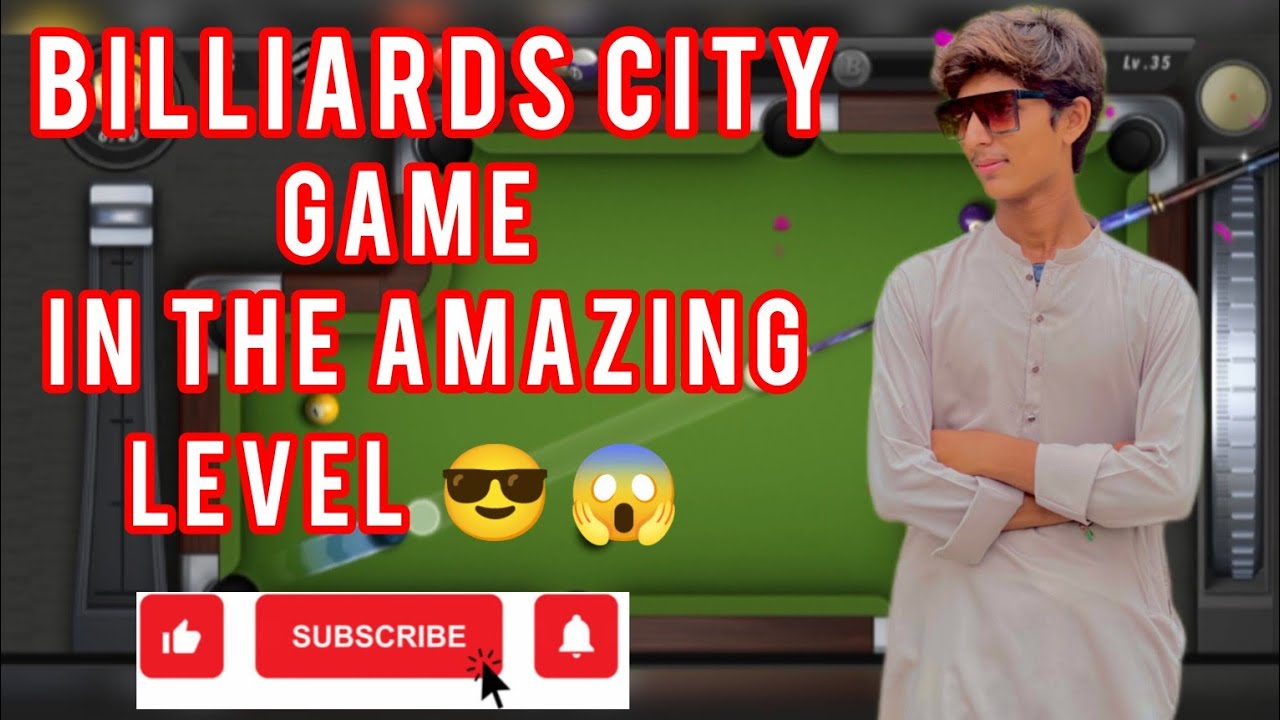 Billiards city game in the amazing level 35 😎😱 - YouTube