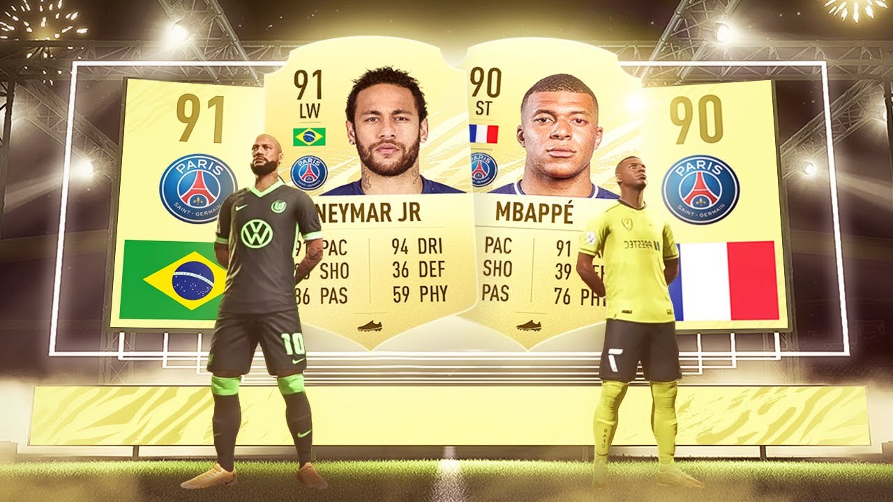 NEYMAR & MBAPPE A CSOMAGBAN!! | FIFA 21 - PACK OPENING - YouTube