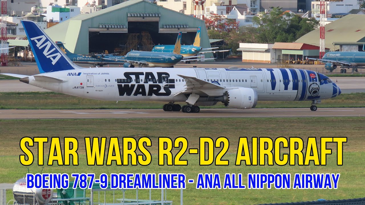 Star Wars Aircraft - Boeing 787-9 Dreamliner - ANA All Nippon Airways ...