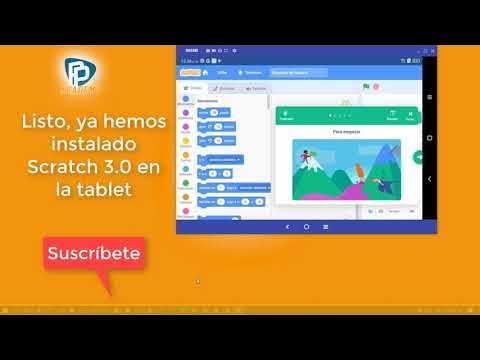 Cómo INSTALAR Scratch 3.0 en Tablet Android - Uso de tablet en el salón ...