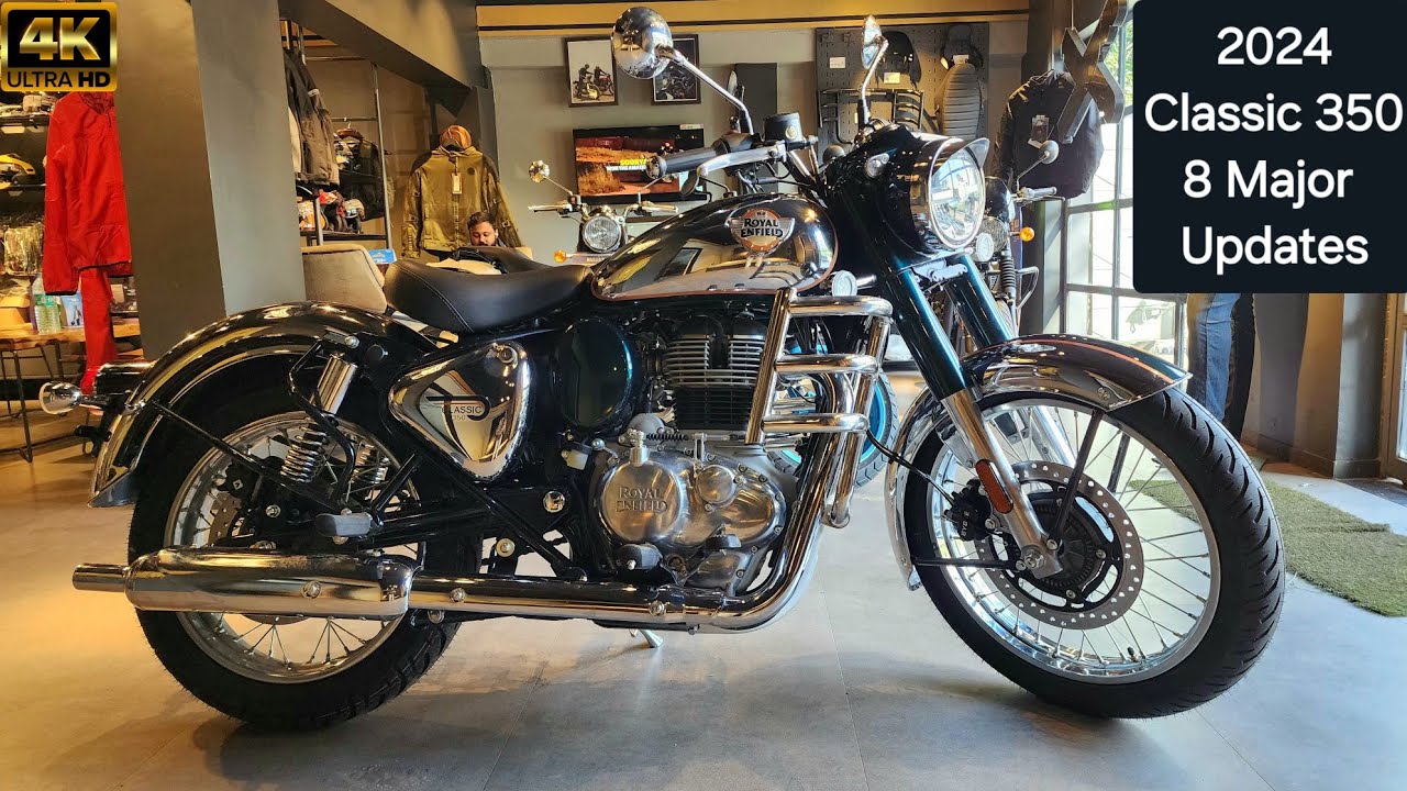 Exclusive look at 2024 New Royal Enfield Classic 350 Emerald Green ...