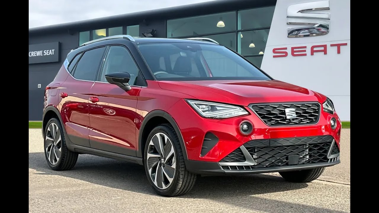 Brand New SEAT Arona FR Sport 1.0TSI 110PS in Desire Red with Black ...