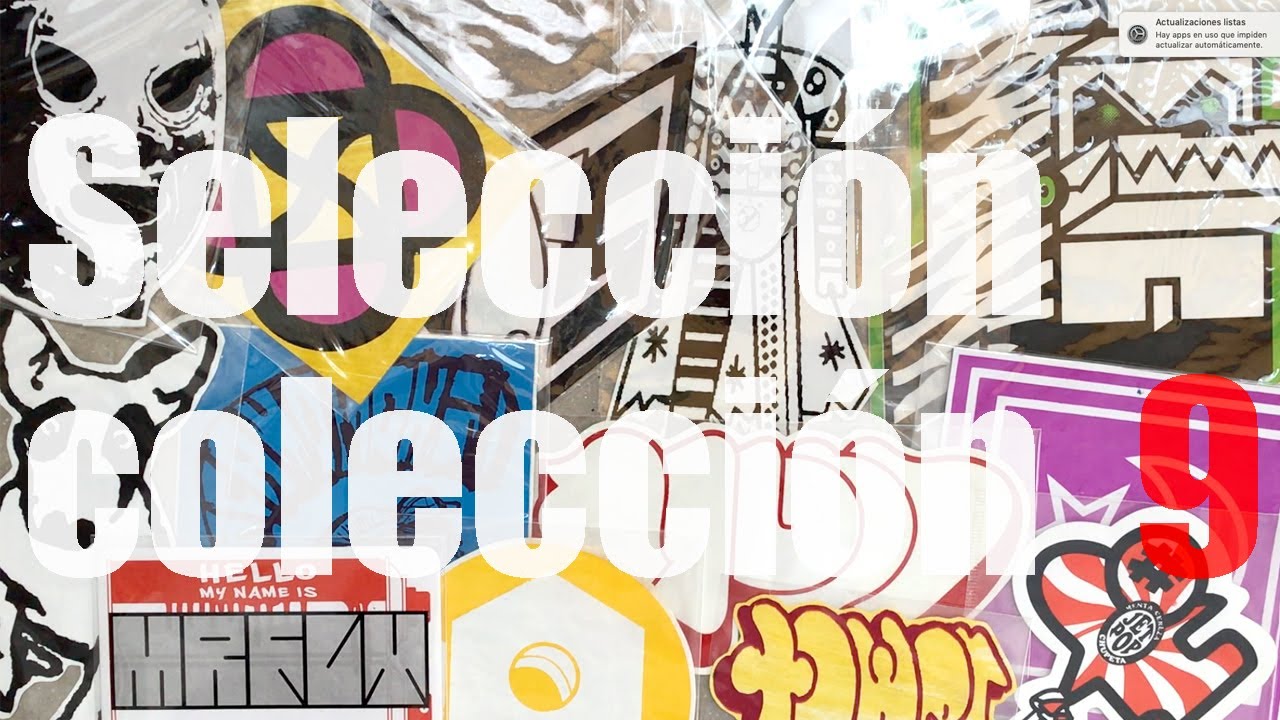 Selección Colección 09. Compilado de stickers urbanos. Colección Mr Fly ...