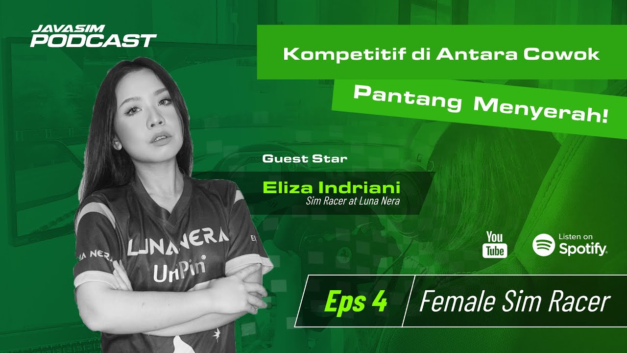 #Jcast E4 : Female Sim Racer - YouTube