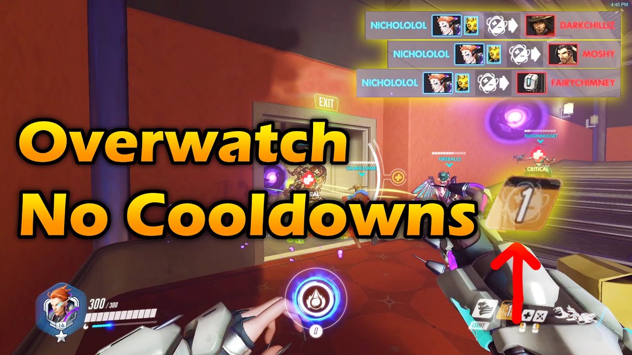 Here's what no cooldown and double damage looks like in Overwatch (Workshop code) - YouTube