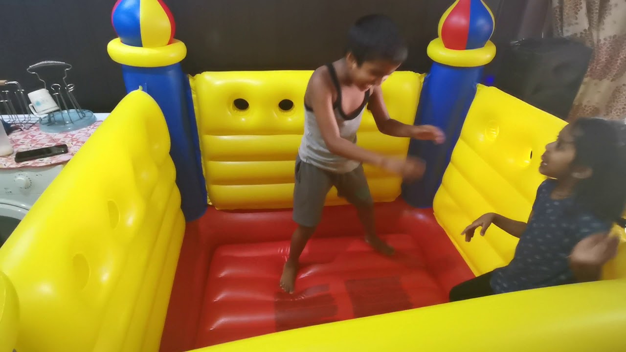 Intex Jump O Lene Castle Bouncer - YouTube