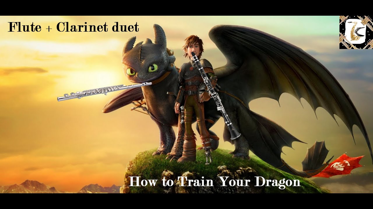 How to train your dragon | Flute & Clarinet duet - YouTube