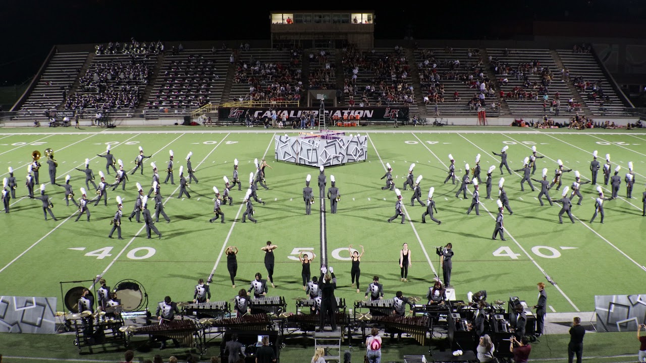 Austin High Maroon Band and Red Jackets 2021 10-7-21 Lake Travis Game ...