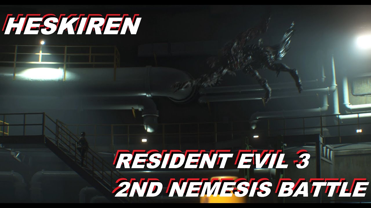 Resident Evil 3 Remake #15 Umbrella Lab - Nemesis Battle - YouTube