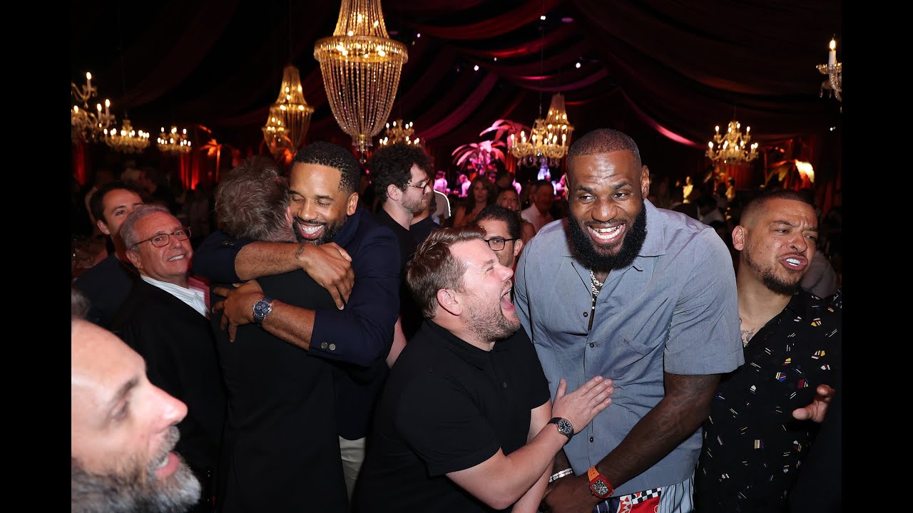 LeBron James parties hard during Miami Grand Prix weekend - YouTube