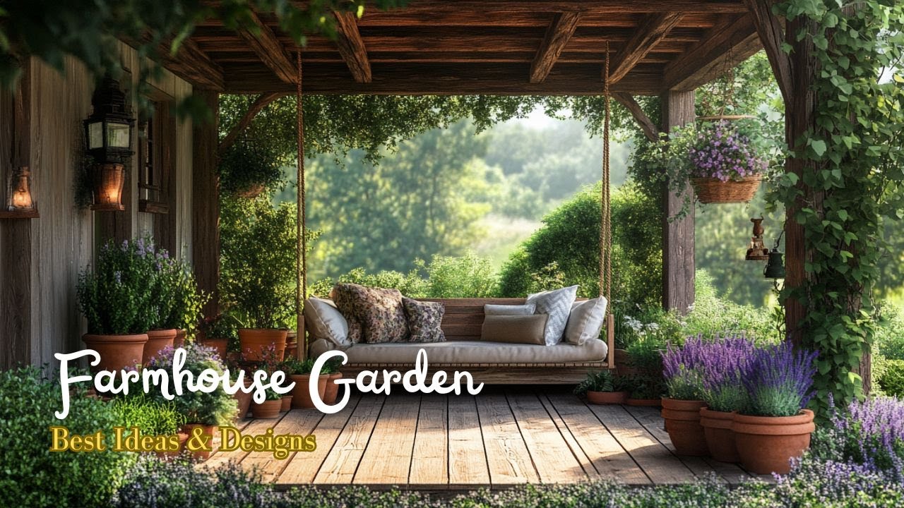 Transform Your Farmhouse Veranda into a Stunning Mini Garden Oasis ...