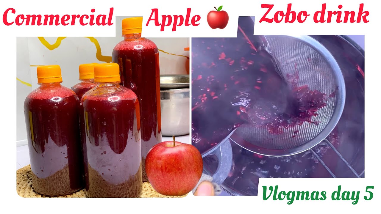 HOW TO MAKE FRUITY ZOBO DRINK | REFRESHING ZOBO DRINK | HIBISCUS TEA ...
