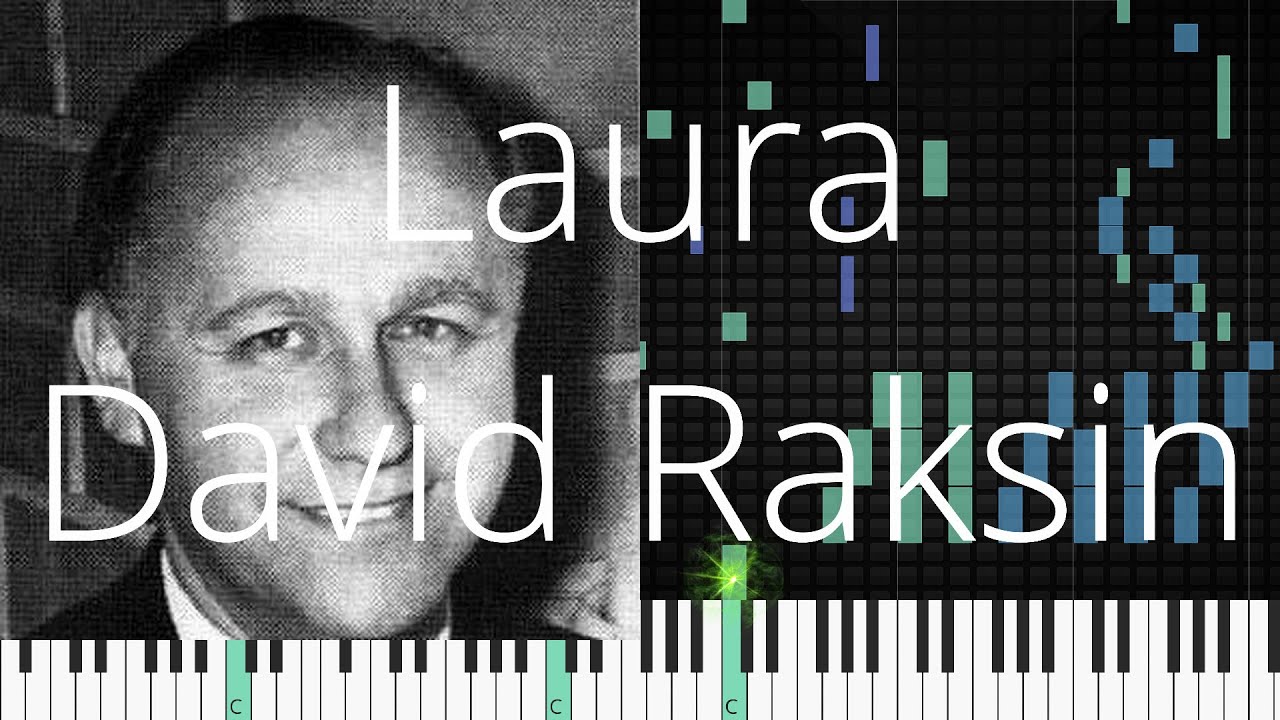 🎹 Laura, David Raksin, Synthesia Piano Tutorial - YouTube