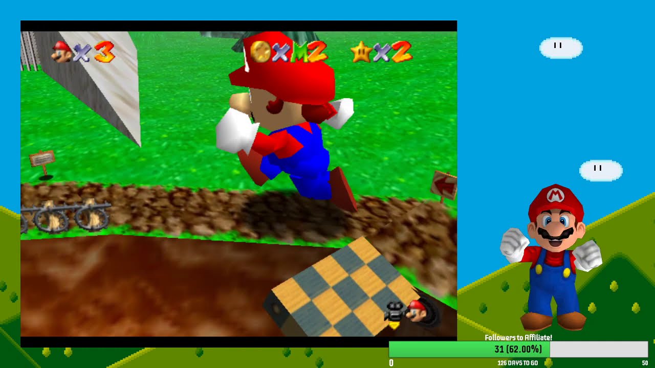 Cloud Streams Super Mario 64 Chaos Edition 3 0 Youtube