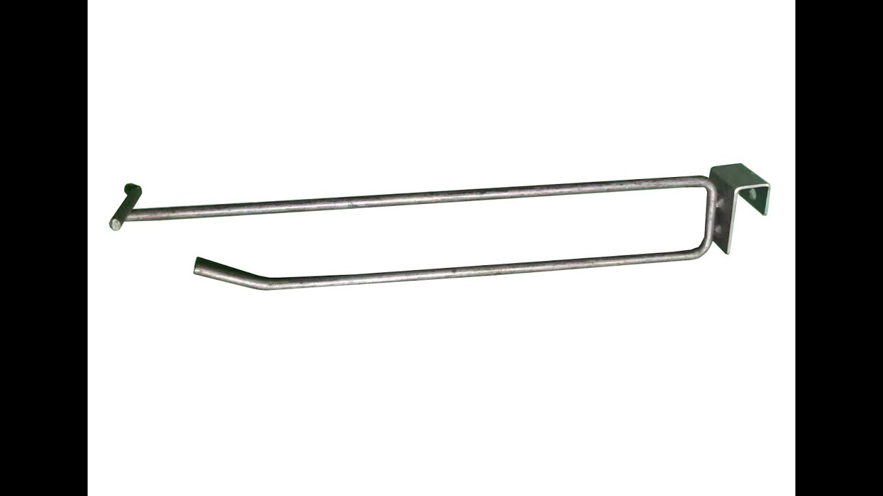 Automatic Wire Forming And Welding Machine For Supermarket Hooks - YouTube