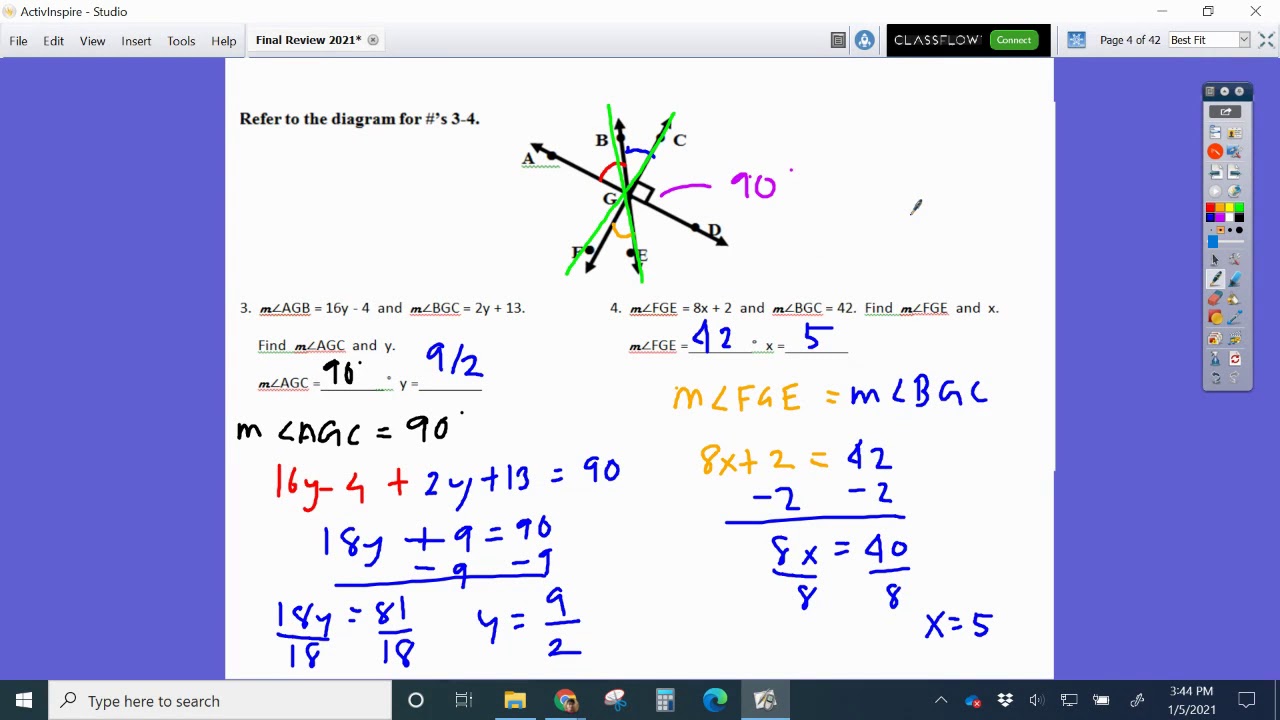 Fall Final Review Part 1 3 - YouTube