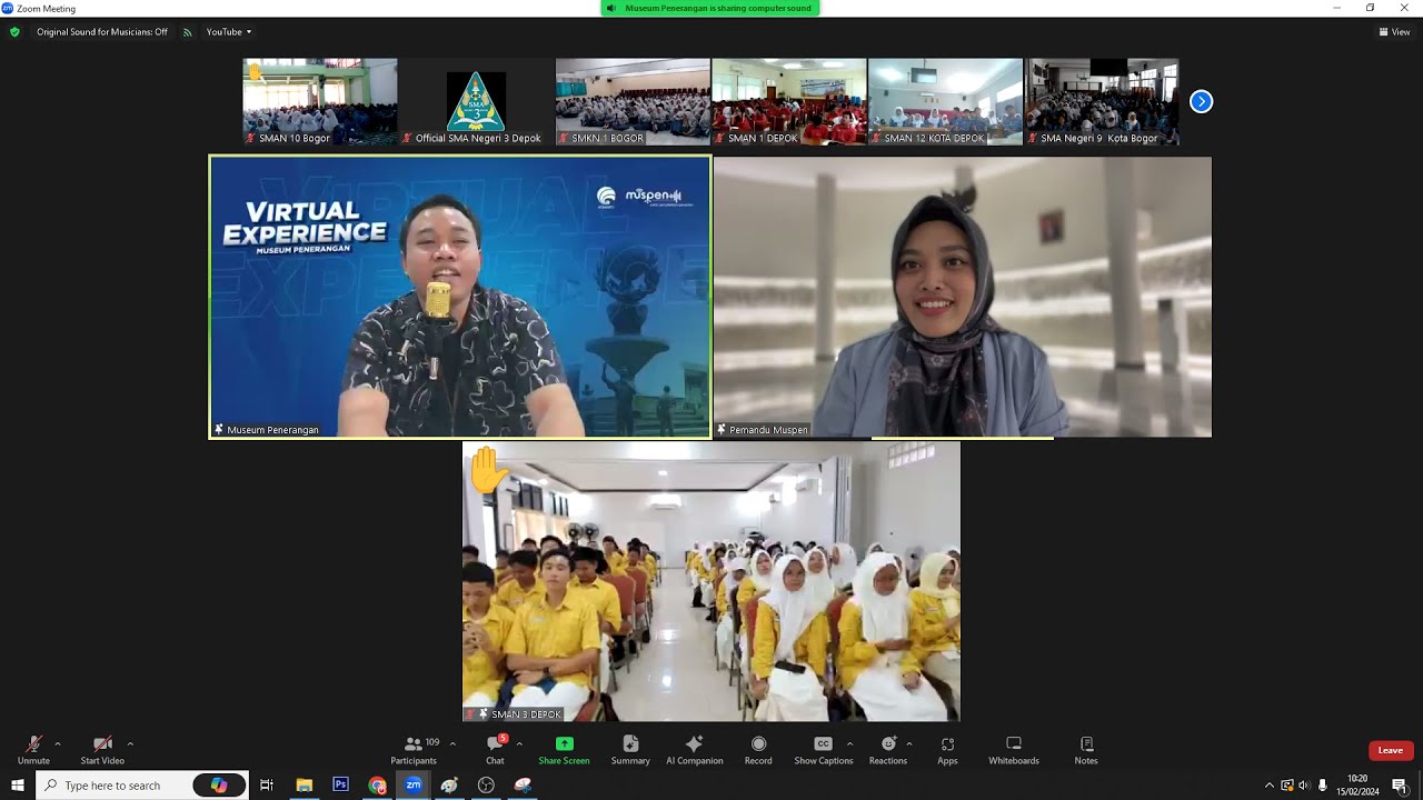 [LIVE STREAMING] VIRTUAL EXPERIENCE MUSEUM PENERANGAN - YouTube