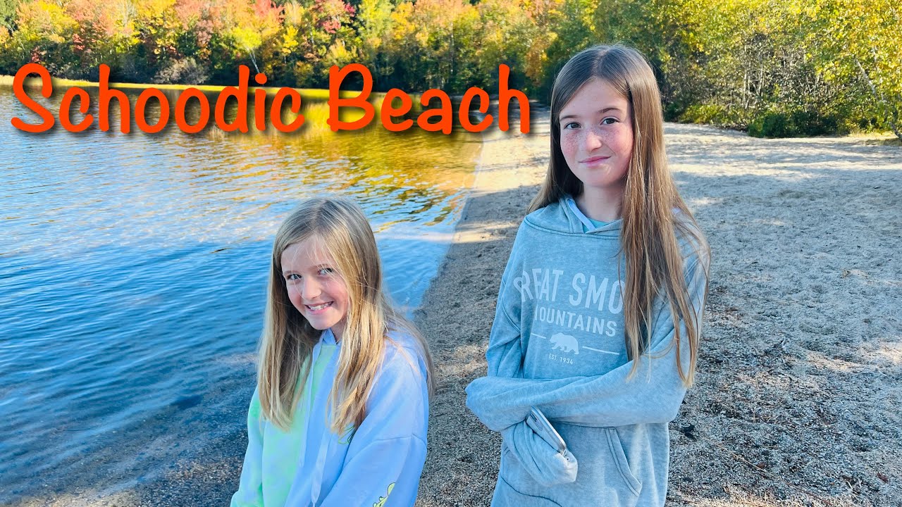 Fall walk to Schoodic Beach - YouTube