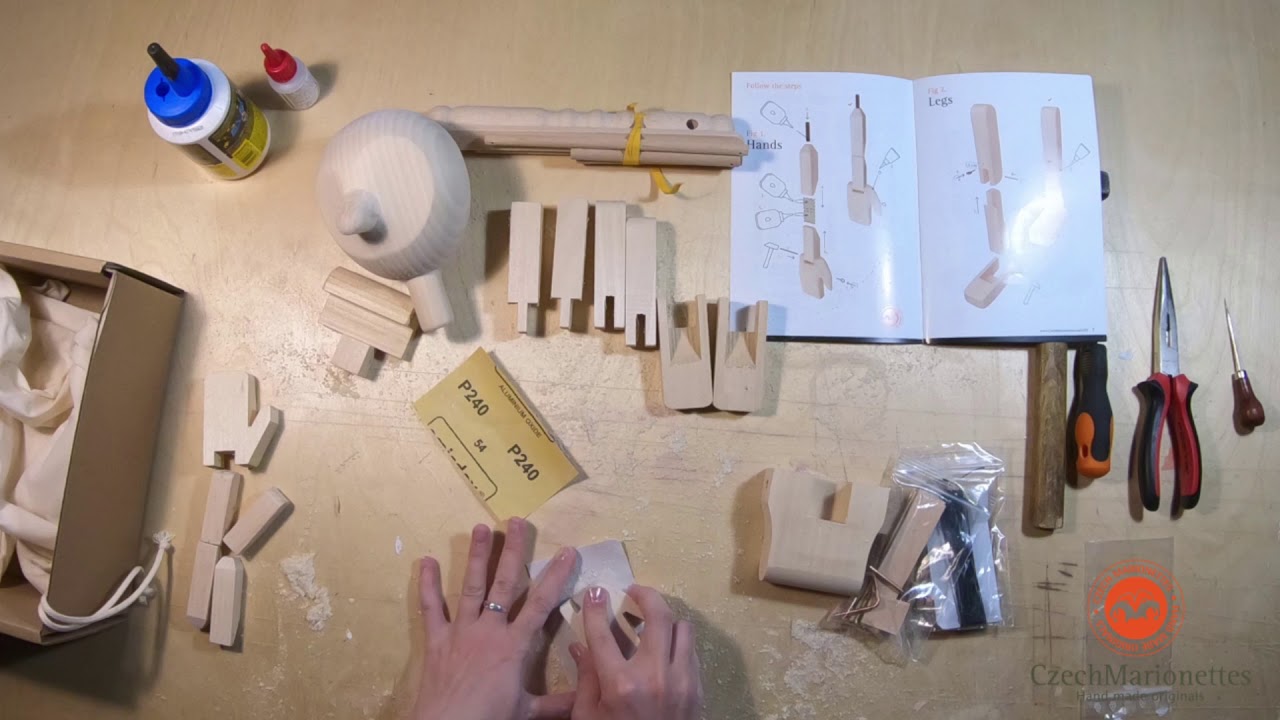 ANY - Assemble manual 1 - preparation of parts - YouTube