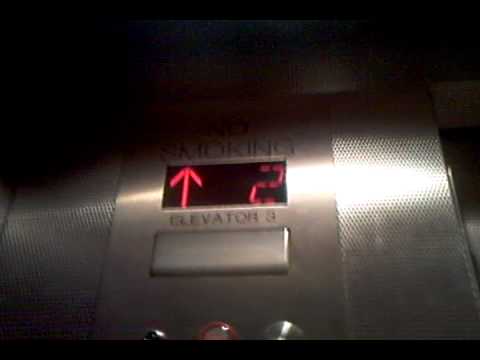 KONE Hydraulic Death Trap Elevator @ Santa Rosa Plaza Parking Garage ...
