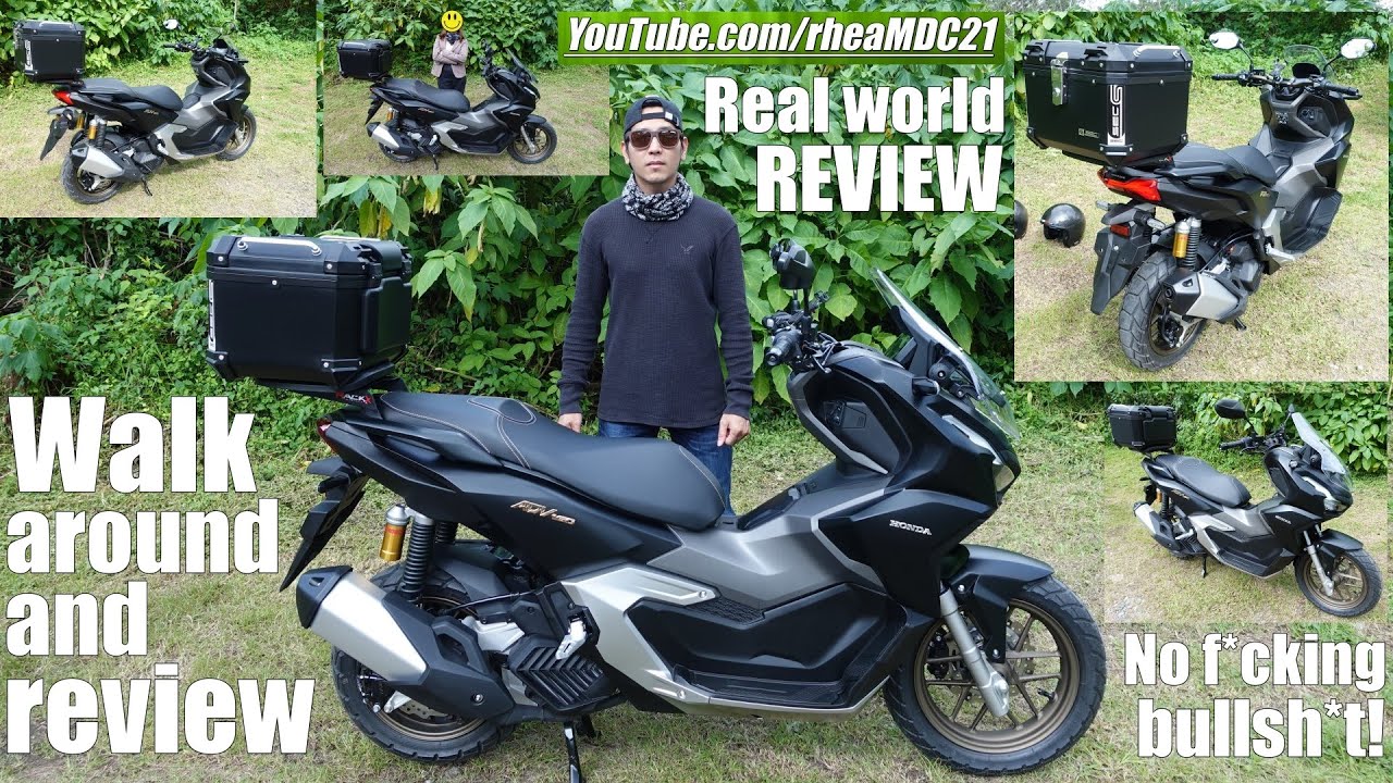 Honda ADV 160 Review and Walk Around Video. An Update Review. A Matte ...