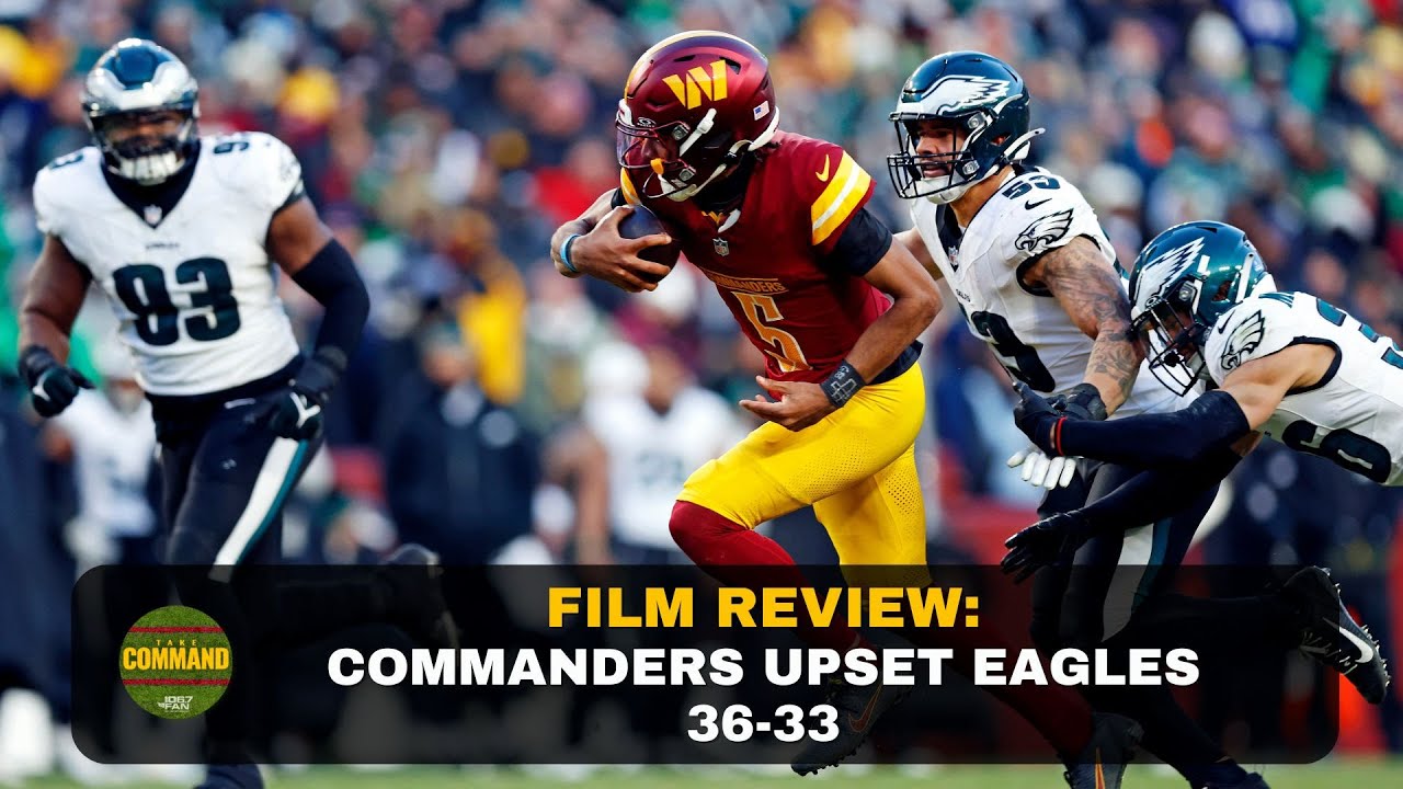 Commanders Defeat Eagles 36-33 in Thrilling NFC Rematch | Take Command ...