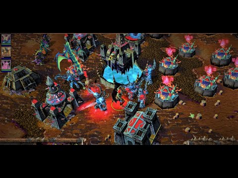 Warcraft 3 Race Gameplay - (IIIidari) - Custom Race - YouTube