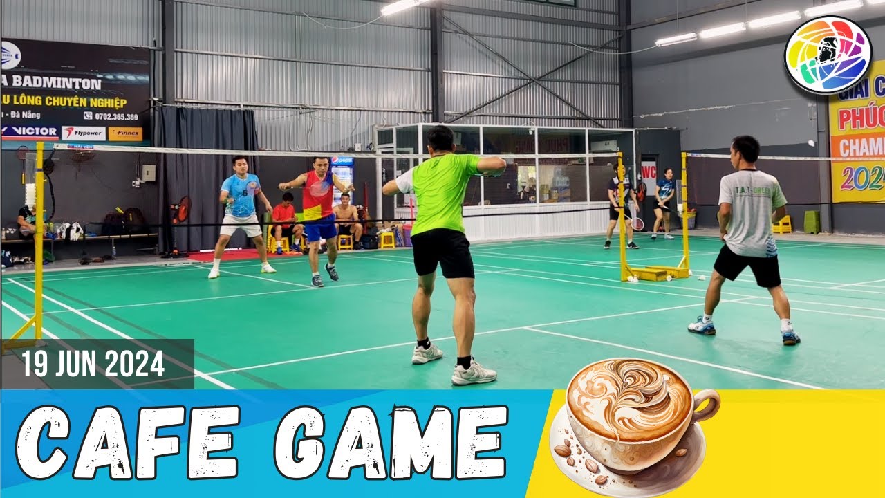 Hung/Vinh vs Quy/Huy | Cafe Game (19 Jun 2024) - YouTube