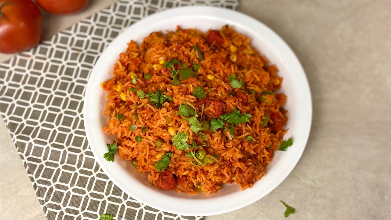 TANDOORI CHICKEN FRIED RICE -Indian style Homemade Fried Rice-Tandoori ...