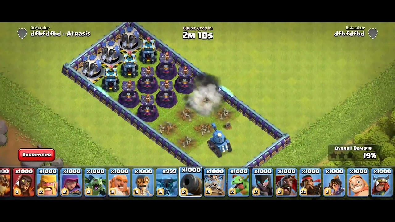 COC BEST ATTACKS ON DEAD BASES - YouTube
