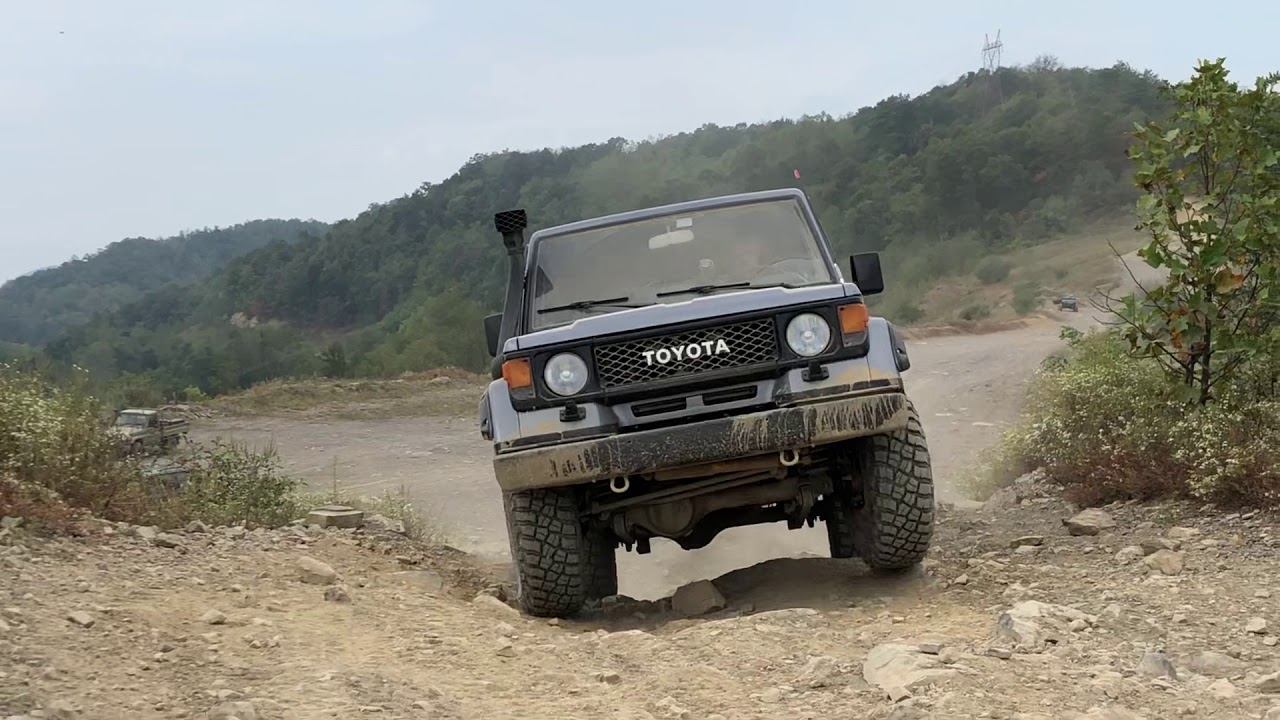 1988 LJ70 Off-roading Toyota 70 Series - YouTube