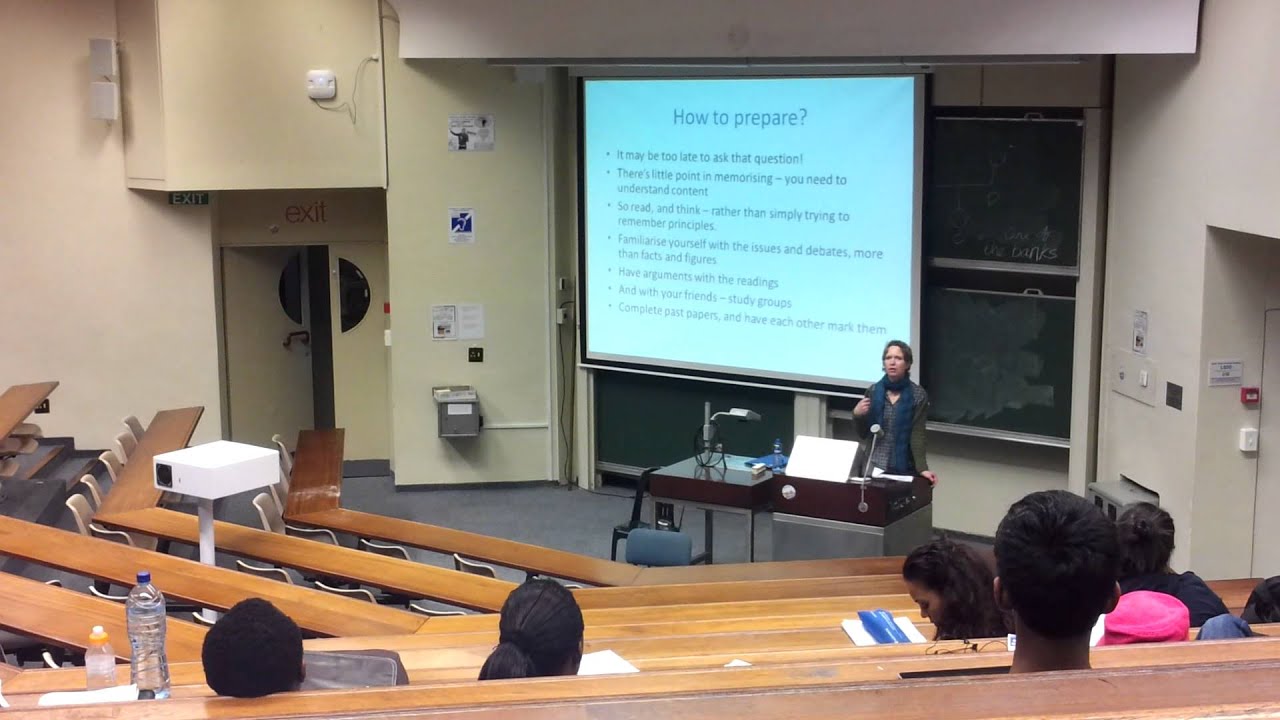 UCT EBM lecture exam tips 2012 - YouTube
