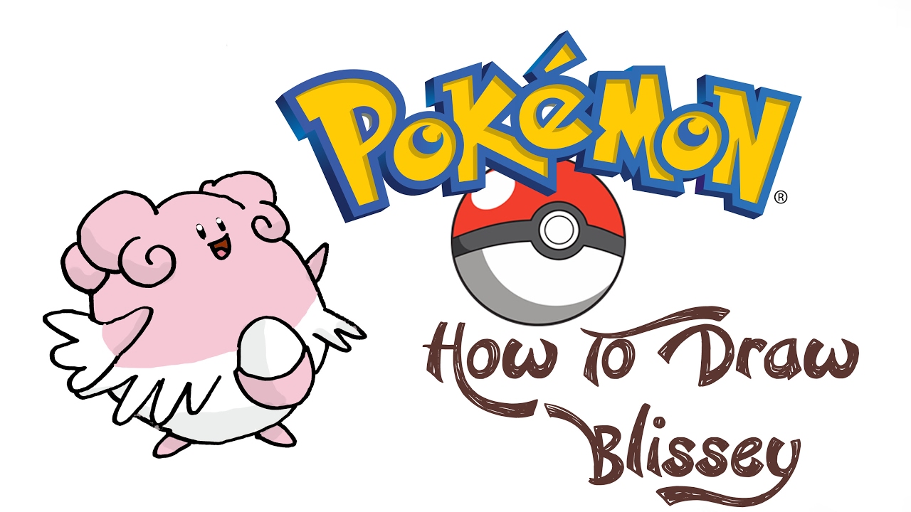 How To Draw Blissey (POKEMON) - YouTube