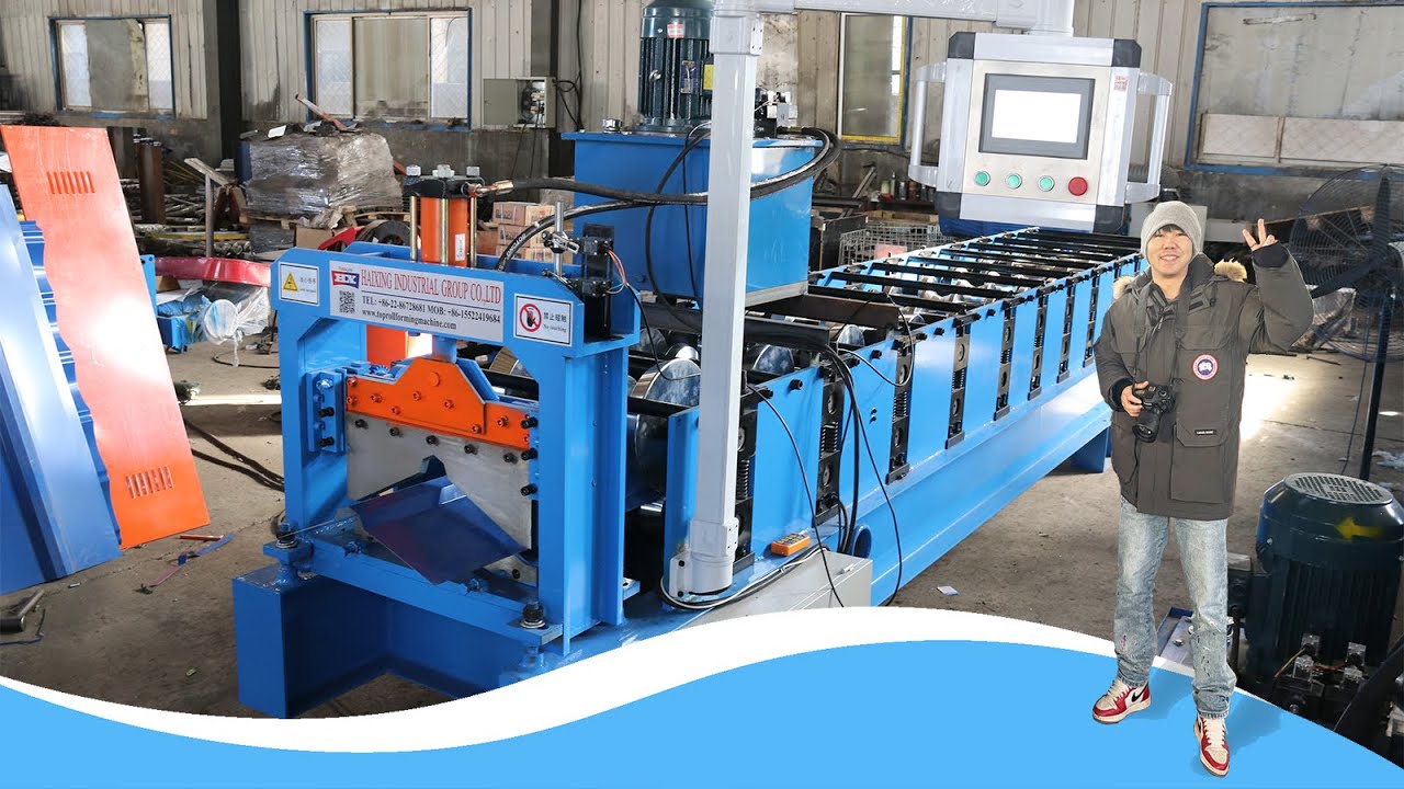machine for the production of the roof ridge, roof ridges making ...