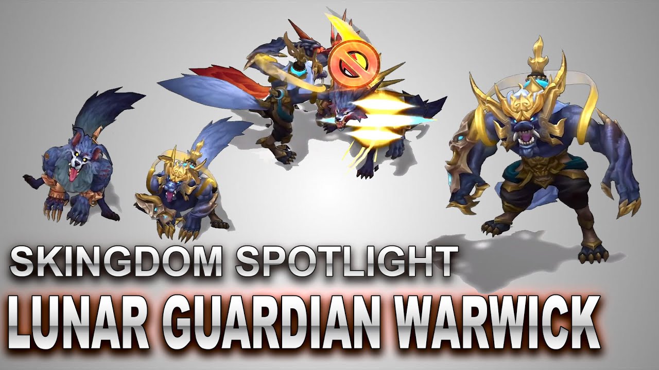 Lunar Guardian Warwick Skin Spotlight | SKingdom - League of Legends ...